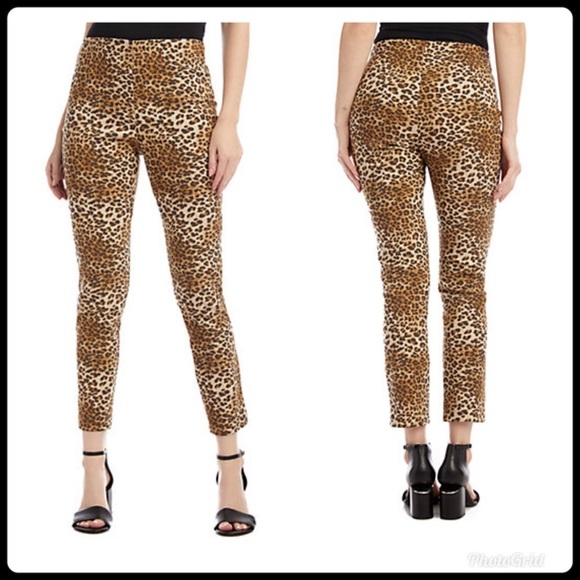 Karen Kane | Pants & Jumpsuits | Nwt Karen Kane Leopard Print Piper ...